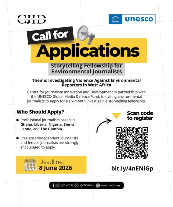 2026 Centre for Journalism Innovation and Development (CJID ...